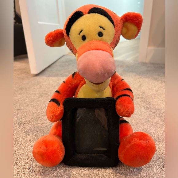 Disney | Toys | Tigger Plush Picture Frame 9s | Poshmark